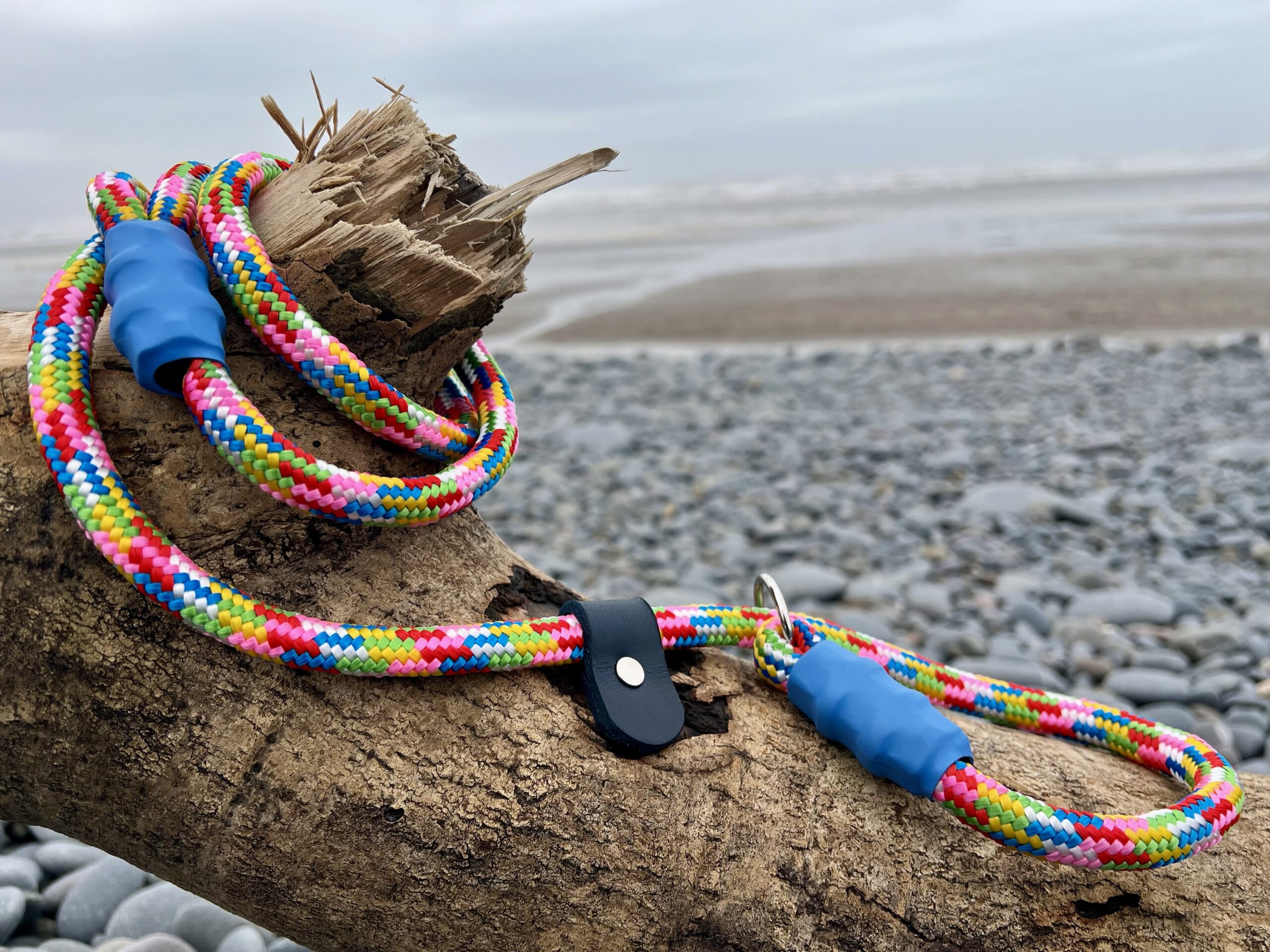 Repurposed Sail Rope Dog Slip Leads – Joy – Ruff Day